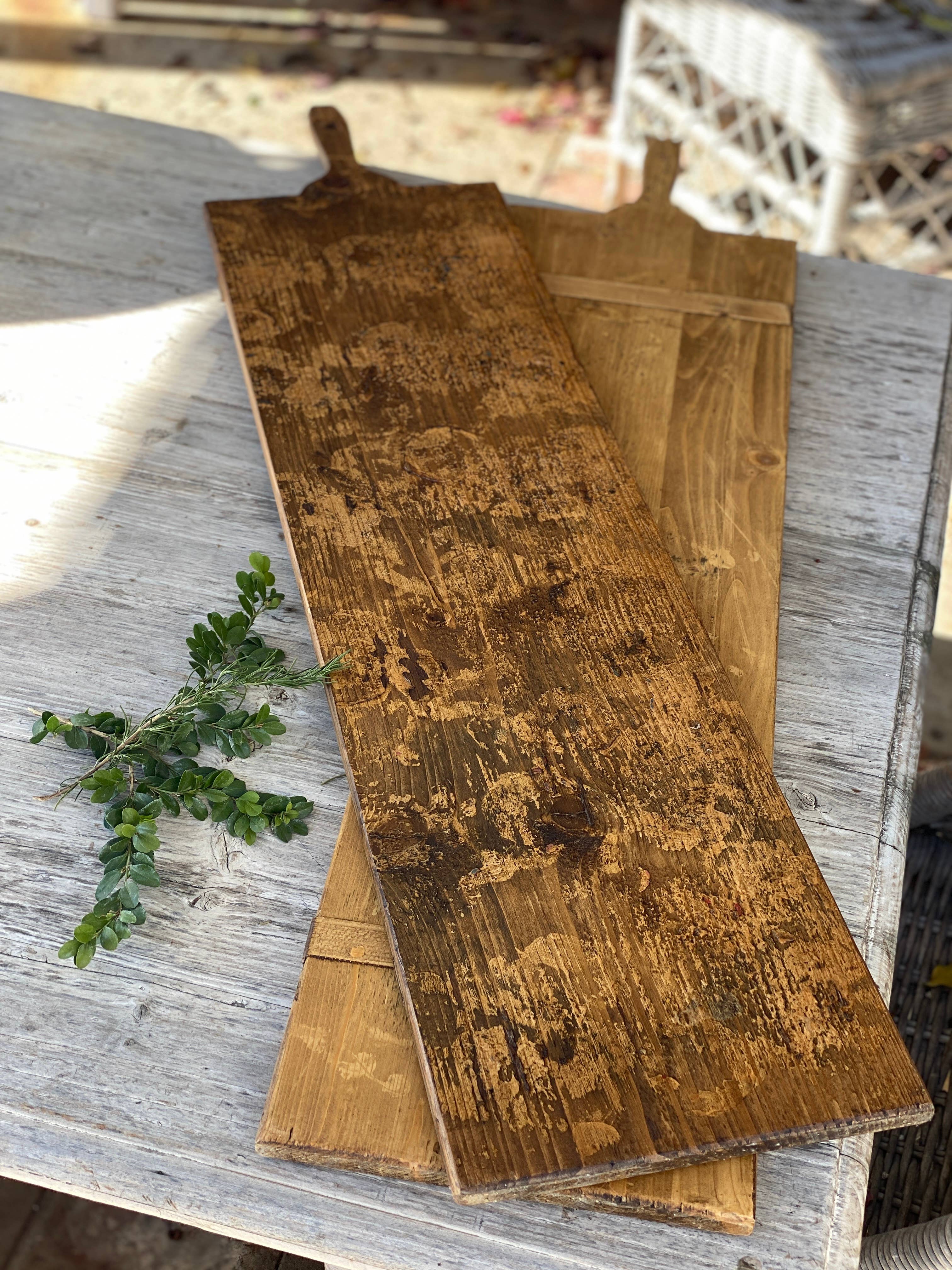 Antique European Breadboard Extra Large Rectangle – Anthea Le Jardin