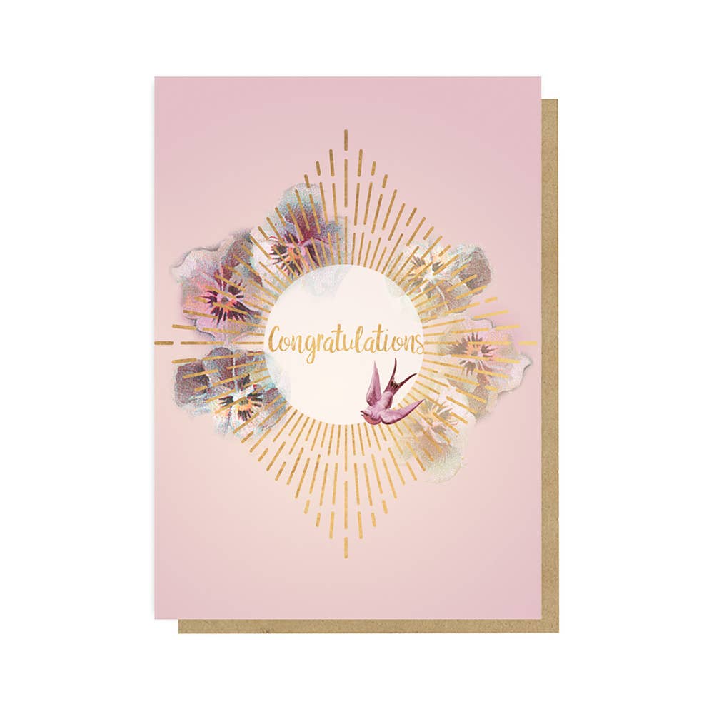 Greeting Card - Glow Congratulations – Anthea Le Jardin
